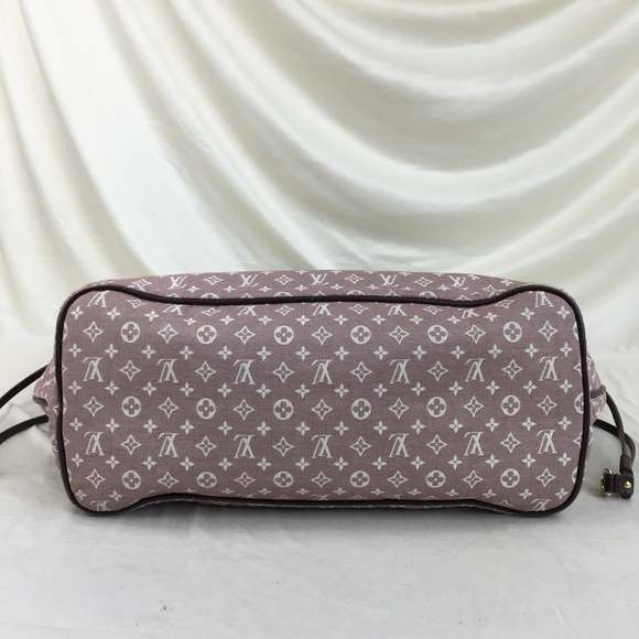 Louis Vuitton | Bags | Louis Vuitton Pink Mini Lin Neverfull Mm Sku ...